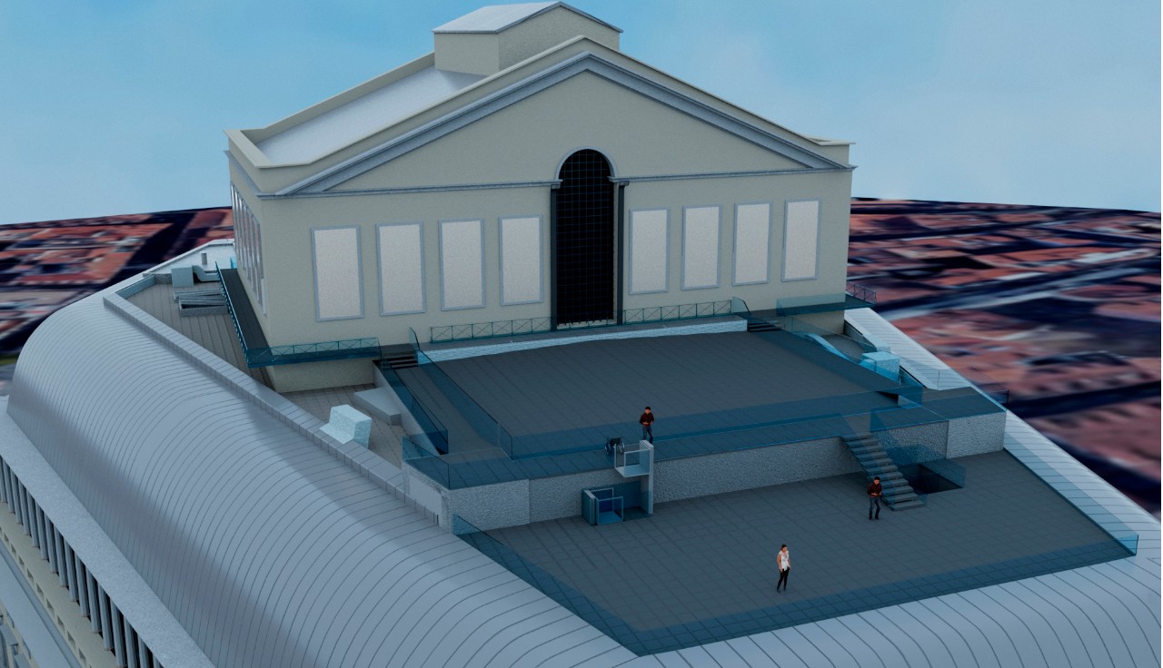 El Teatro Real presenta su cubierta fotovoltaica transitable de 169 kWp ...